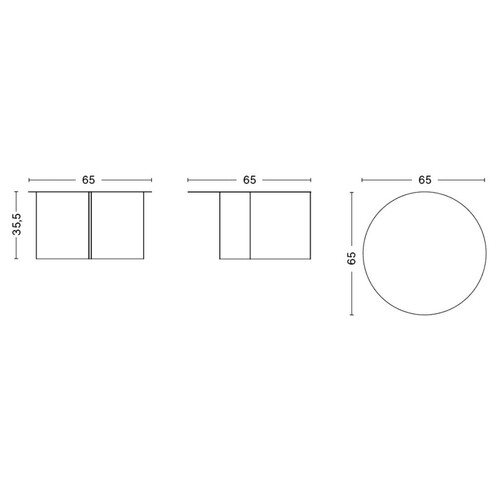HAY Slit Side Table XL | AmbienteDirect HAY Slit Side Table XL | AmbienteDirect