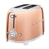 Smeg TSF01 Toaster 2 Slices Metallic | AmbienteDirect